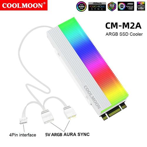 Jual Heatsink Pendingin Cooling Coolmoon SSD M2 M.2 Sata / Nvme ARGB A ...