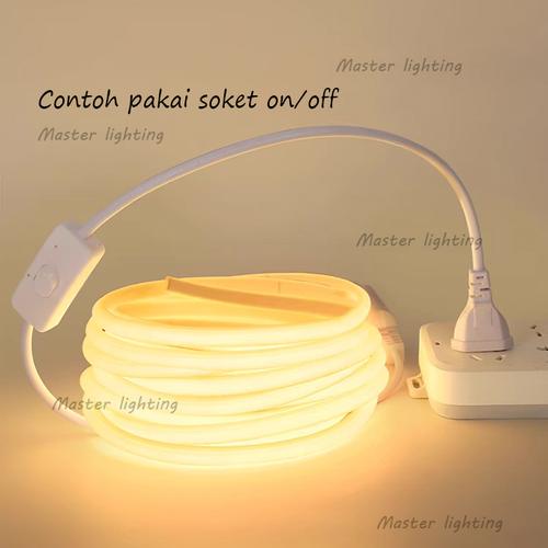 Jual Lampu strip led flexible lampu selang neon flex waterproof putih ...