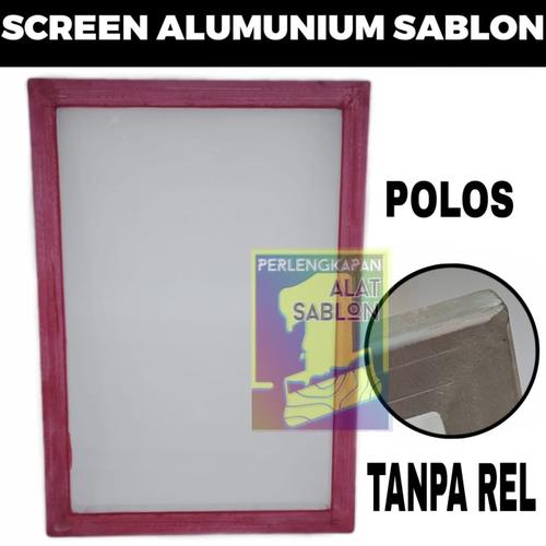 Jual FRAME BINGKAI SCREEN SABLON ALUMUNIUM UD 25X35 KAIN T32 PROFIL ...