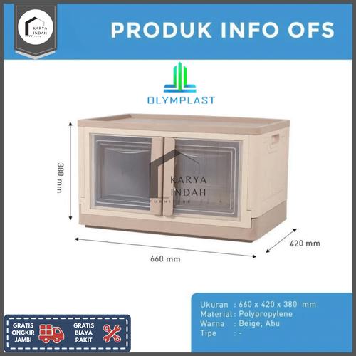 Jual Rak Plastik OLYMPLAST FOLDING STORAGE OFS - Tempat Penyimpanan Plastik Serbaguna Knockdown ...