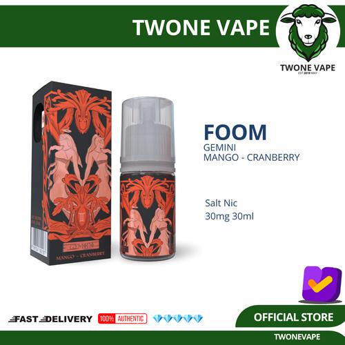 Jual Liquid Foom Gemini Mango Cranberry Salt Nic 30ML by IVS - Zodiac ...