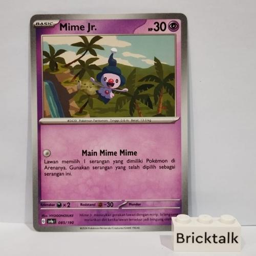 Jual Kartu Pokemon Mime Jr. SV4A Harta Berkilau - Non Holo - Kota ...