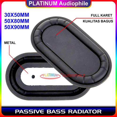 Jual Passive Bass Radiator pasif Oval Membran Subwoofer - 50x90 - Kab ...