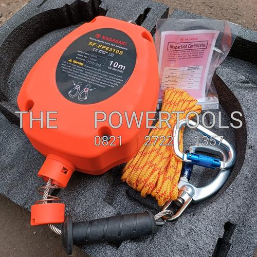 Jual Retractable Fall Arrester 6M 10M 12M 15M 20M Safety Pengaman Kerja ...