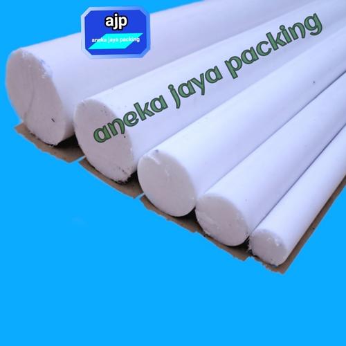 Jual teflon rod dia 80mm x 1meter as ptfe batangan - Jakarta Barat - aneka jaya packing | Tokopedia