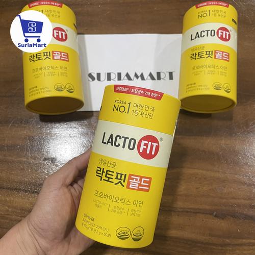 Jual Lactofit Probiotic Korea Kuning Tube dan Sachet - 1 Sachet isi 10 ...