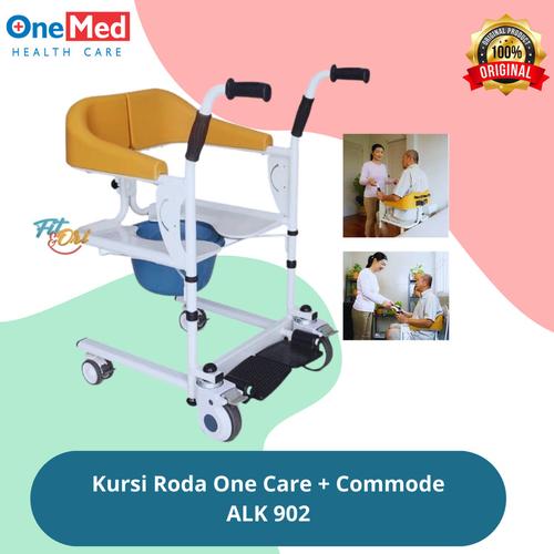 Jual Kursi Roda One Care ALK902 + Commode / Onecare chair kursi bab ...