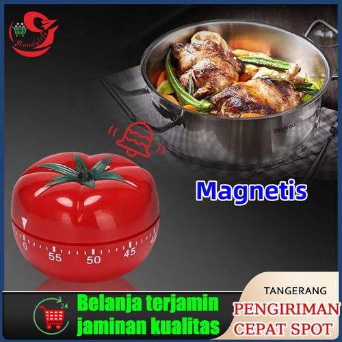 Jual Timer Alarm Masak Mechanical Kitchen Timer Mekanikal Putar Manual ...