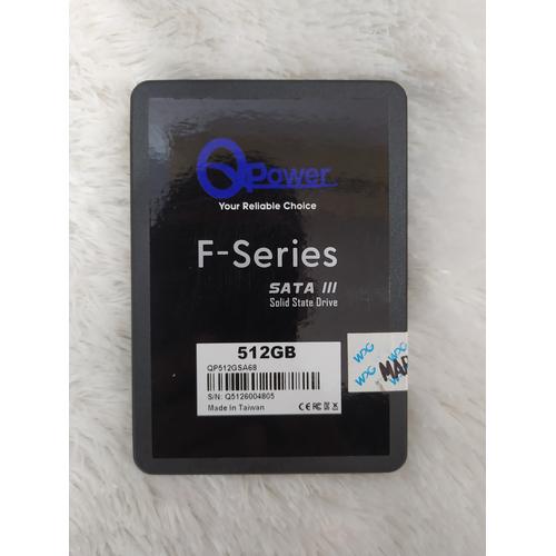 Jual SSD Sata QPOWER 512GB garansi resmi WPG normal siap pakai - Kab ...