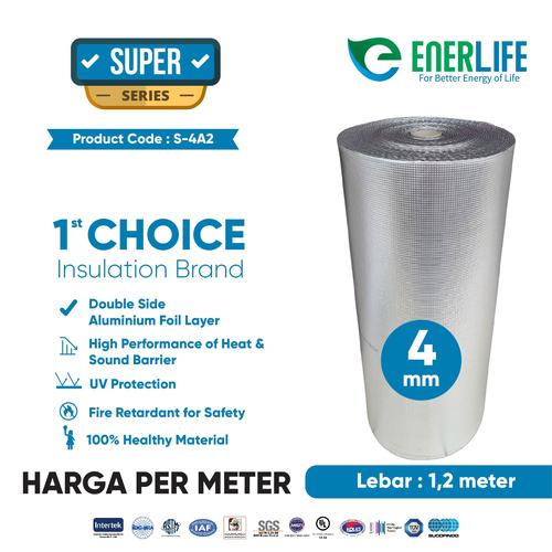 Jual Aluminium Foil Atap, Thermal Foam 4mm Double Side (METERAN ...