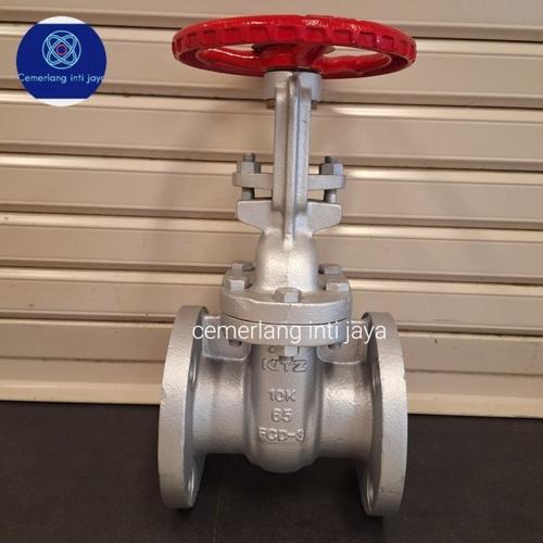 Jual Gate Valve kitz Steam FCD-S 10K-80 / Gate Valve kitz Steam FCD-S DN80 Flange JIS 10K / Gate ...