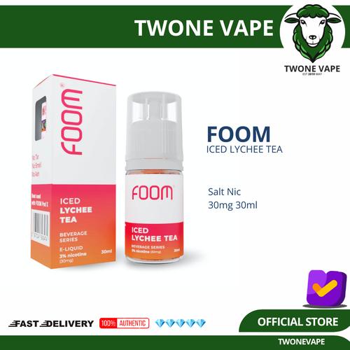 Jual Foom Iced Lychee Tea Salt Nic 30ML by Foom Lab - Jakarta Selatan ...