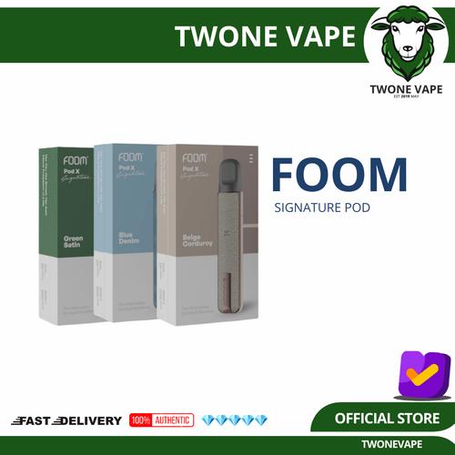 Jual Foom Pod X SIgnature Series 600mAh Pod Kit Authentic by Foom ...