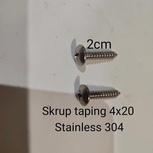 Jual skrup body mesin cuci stainless sus304. 4x20/2cm - Kab. Tangerang ...