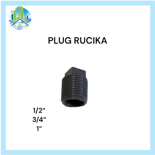 Jual Plug 3/4" inch in Aw / Flug 3/4 in Pvc / Plu / Flu / Tutup Pipa ...
