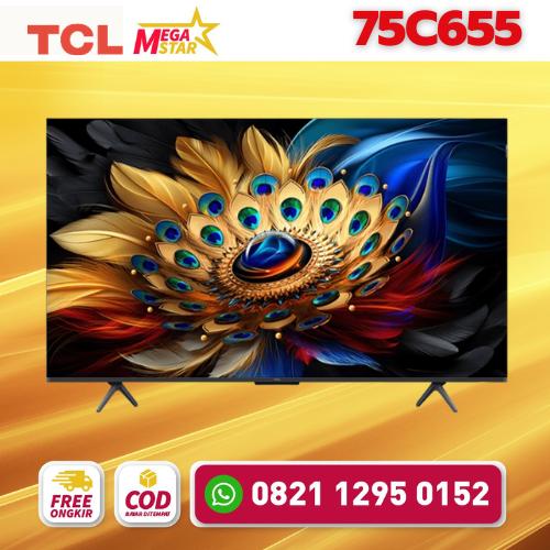 Jual TCL 75C655 QLED PRO 4K UHD 75 Inch Smart Google TV w/ ONKYO 2.1CH ...