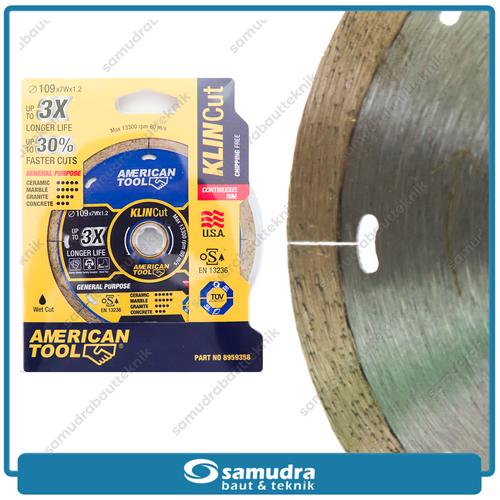 Jual Mata Pisau AMERICAN TOOL 4 inch Potong Keramik Klin Cut Diamond Wheel - Kota Cirebon ...