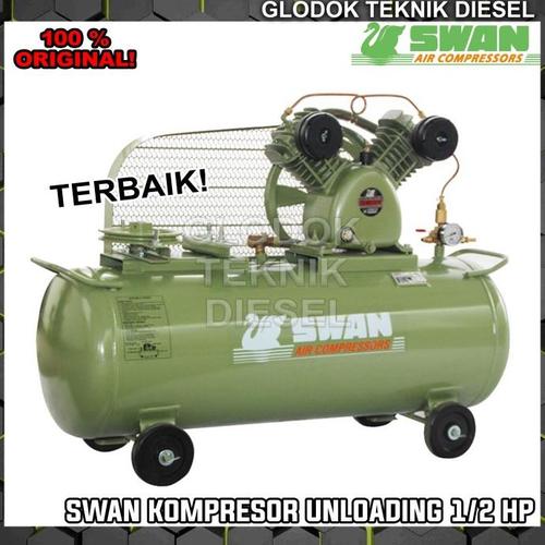 Jual SWAN AIR COMPRESSOR (S SERIES) SVU 212 1/2 HP KOMPRESOR ANGIN ...