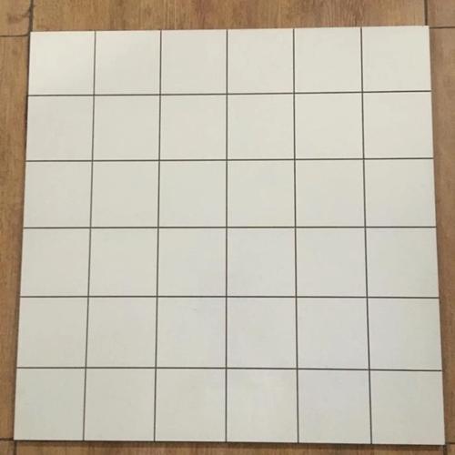 Jual Keramik precut kotakan 10x10 cm dalam kepingan 60x60 putih glossy ...