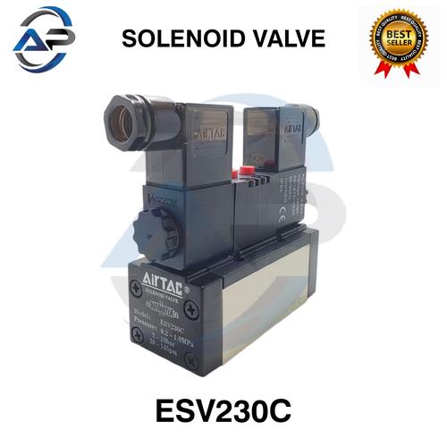 Jual ESV230C ISO AIRTAC 5/3 WAY TERMINAL SOLENOID VALVE / ESV 230C ...