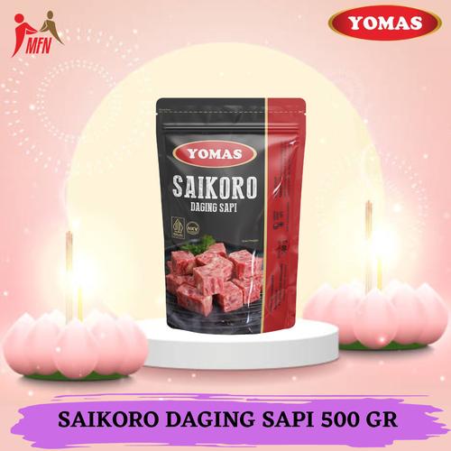 Jual YOMAS BEEF SAIKORO - SAIKORO CUBE 500 GR - Kota Tangerang - YOMAS ...