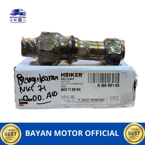 Jual Baut Roda Belakang Kanan Isuzu Elf NKR 71 - Heiker Original - Kota ...
