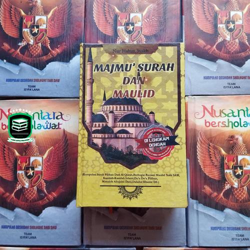 Jual Majmu' surah dan maulid dilengkapi dengan manakib al luaini dani dalailul khoirot dan doa ...