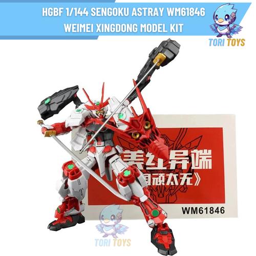 Jual HG 1/144 Astray Sengoku Red Frame HGBF Build Fighter Weimei Xing ...
