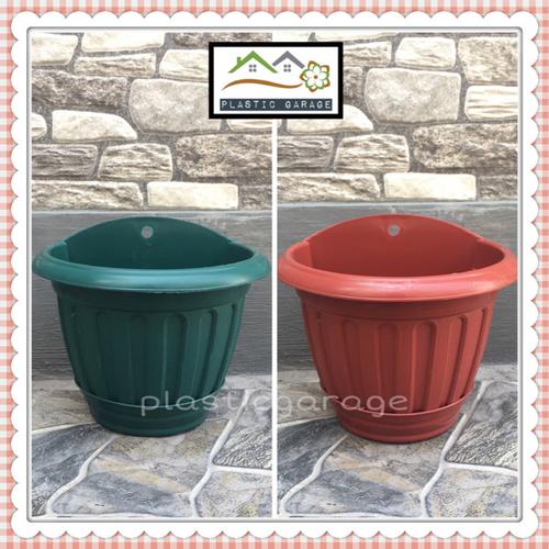 Jual Pot Dinding 22 Warna - Pot Bunga Tempel Plastik 22 Warna Grosir ...