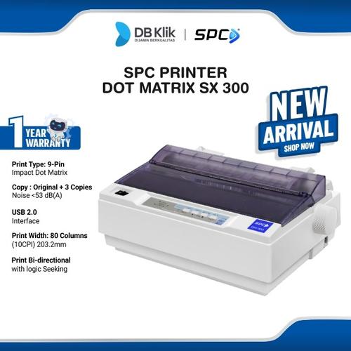 Promo Printer SPC SX 300 Dot Matrix 9 Pin Cicil 0% 3x - Jakarta Pusat ...
