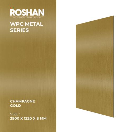 Jual WALL PANEL WPC ROSHAN 2.90 M x 1.22 M - CHAMPAGNE GOLD - Jakarta ...