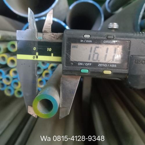 Promo Pipa tubing stainless od 16mm id 10mm sus 304 seaimles x 100cm ...
