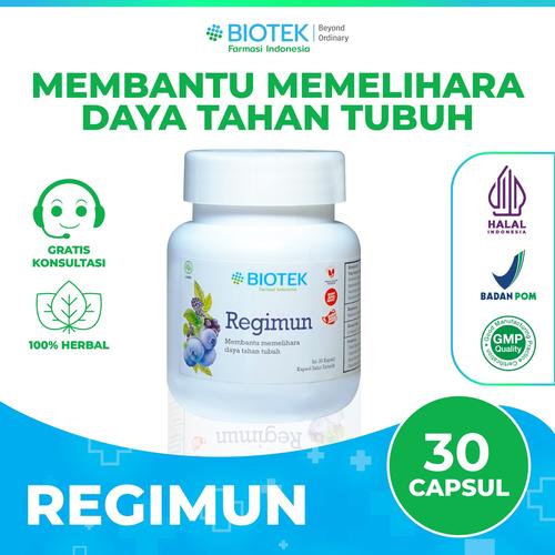 Promo Biotek Farmasi - Regimun 30 Kap | Obat Autoimun Herbal Ampuh ...