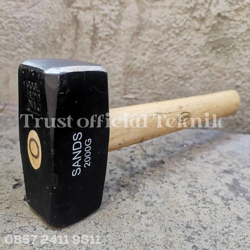 Jual Palu Bogem Sands 2 Kg Gagang Kayu / Palu Godam Sledge Hammer ...