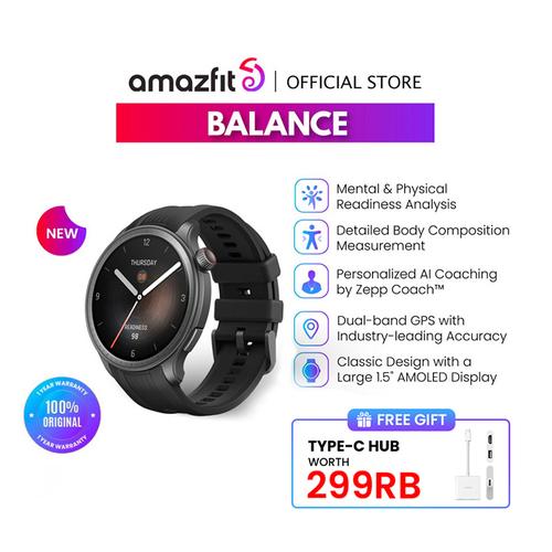 Promo Amazfit Balance SmartWatch | Fashionable | Professional Health ...