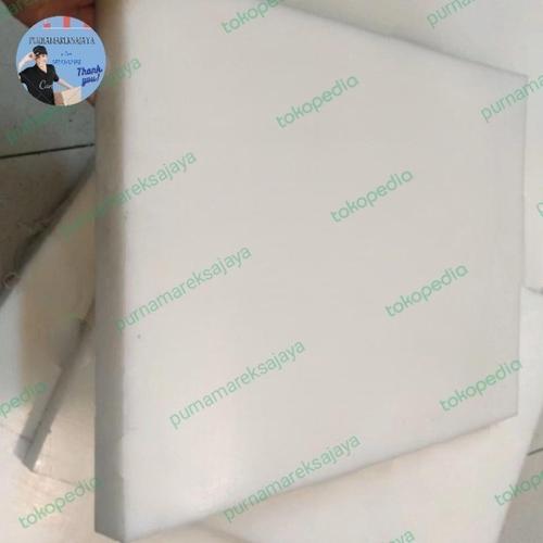 Jual NYLON PE Putih Lembaran 10mm x 40cm x 50cm / POLYETHLENE SHEET - Jakarta Barat ...