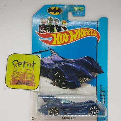 Jual HOT WHEELS HOTWHEELS BATMAN BATMOBILE HW CITY BIRU TUA BLUE NAVY ...