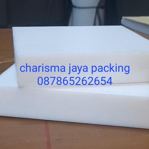 Jual teflo sheet PTFE potongan/ teflon potongan ( tebal 20mm x 10cm x 10cm ) - Jakarta Barat ...