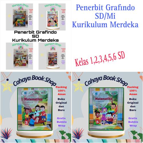 Jual Buku Matematika Kelas 1,2,3,4,5,6 SD Kurikulum Merdeka Grafindo - Kelas 6 - Jakarta Pusat ...