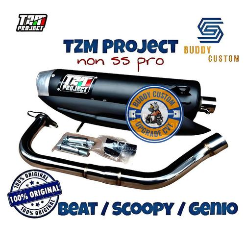 Jual Knalpot TZM Project Beat New Deluxe Genio Scoopy Prestige ...