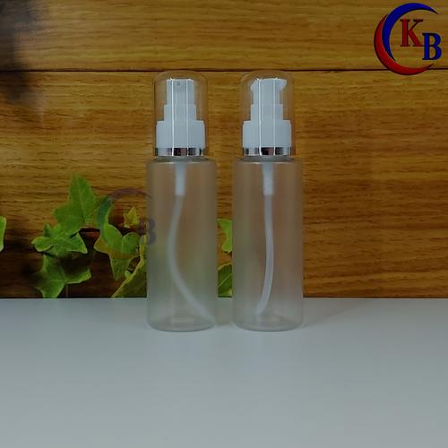 Jual BOTOL TREATMENT PUMP 100 ML LUXURY LS / BOTOL PLASTIK RF PET 100ML FROSTED NECK 24 - Kab ...