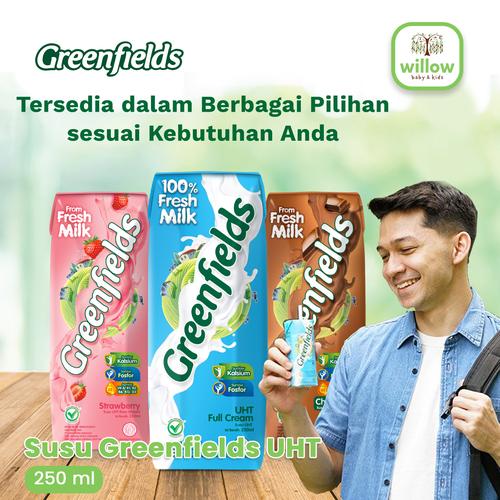 Jual Susu UHT - Susu Greenfields UHT Fresh Milk 250Ml - Chocolate ...