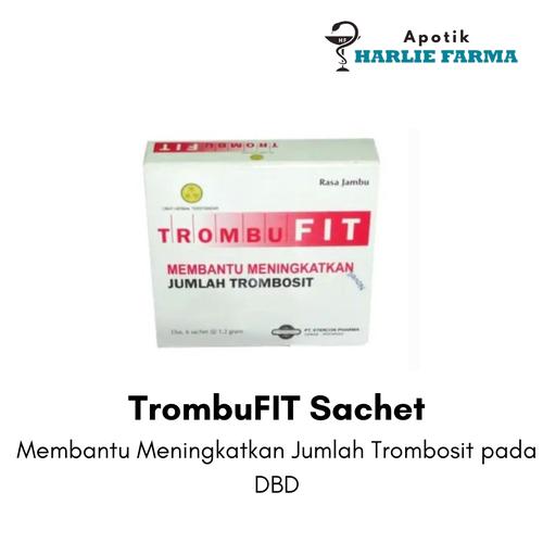 Jual TrombuFIT Sachet, Meningkatkan Jumlah Trombosit - sachet - Jakarta ...
