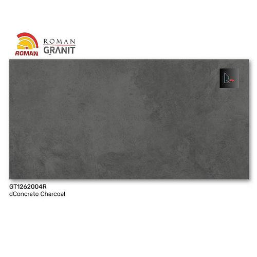 Jual ROMAN GRANIT GT1262004R dConcreto Charcoal 120X60 (Granit Roman ...