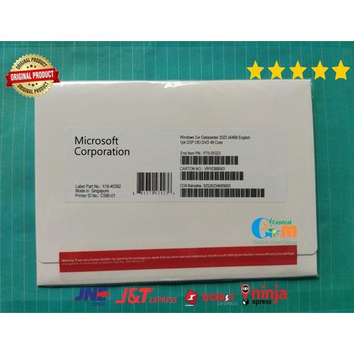 Jual windows Server 2022 Datacenter 48 Core Original Package lifetime ...