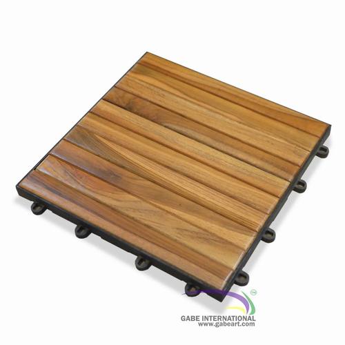 Jual Ubin Lantai Dek Kayu Keras Jati, Ubin Interlocking dengan ...