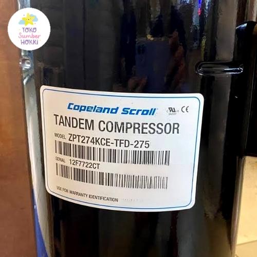 Jual KOMPRESOR AC COPELAND ZPT274KCE/ZPT274KCE-TFD-275 (11,5PK 3PH ...
