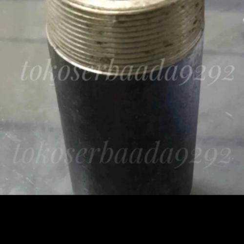 Jual Pipe Nipple SCH 40 uk 1/2" inch x 30 cm ; Pipa Nepel 1/2" inch ...