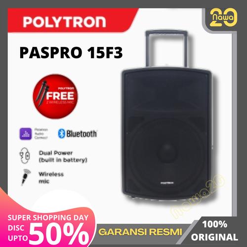 Jual PROFESSIONAL ACTIVE SPEAKER POLYTRON PASPRO15F2/PASPRO 15F2 ...