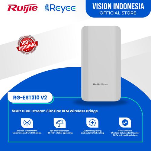 Jual RG-EST310 V2 Ruijie Reyee 5GHz Point to Point Wireless Bridge ...